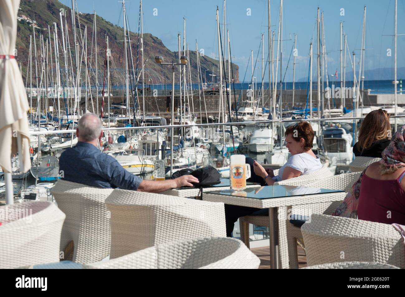 View over Funchal Bay and Marina, Funchal, Madeira, Portugal, Europe ...
