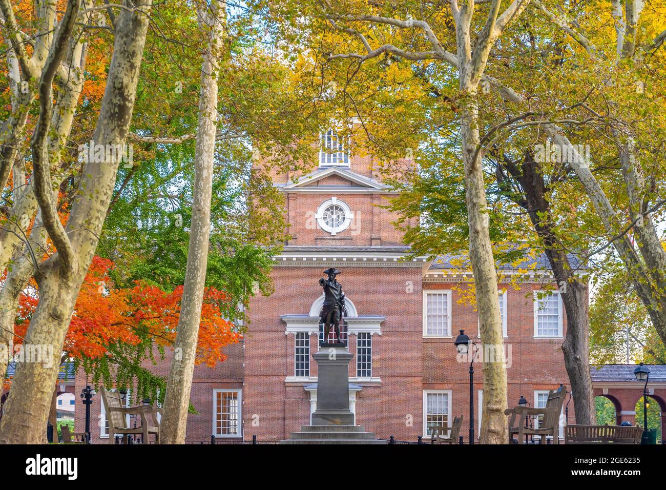 Independence Hall in Philadelphia, Pennsylvania USA Stock Photo - Alamy