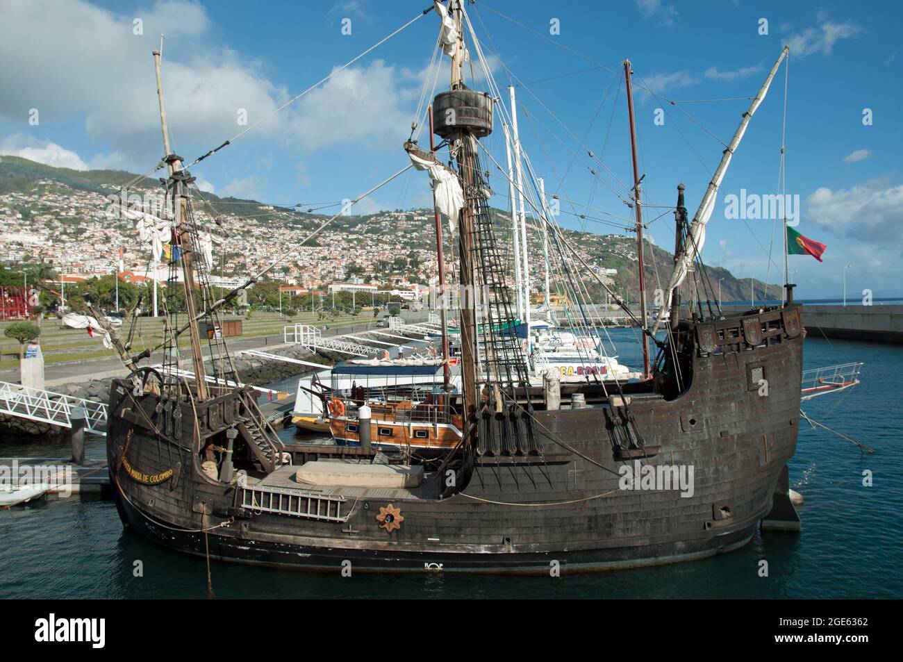 Santa Maria de Colombo, Replica of Columbus's Santa Maria, Marina ...