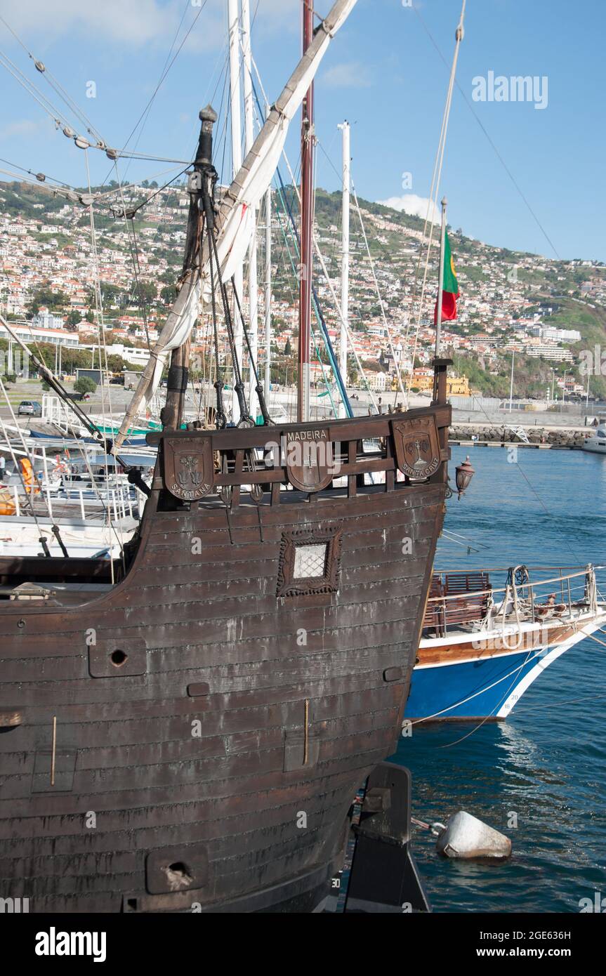 Santa Maria de Colombo, Replica of Columbus's Santa Maria, Marina ...