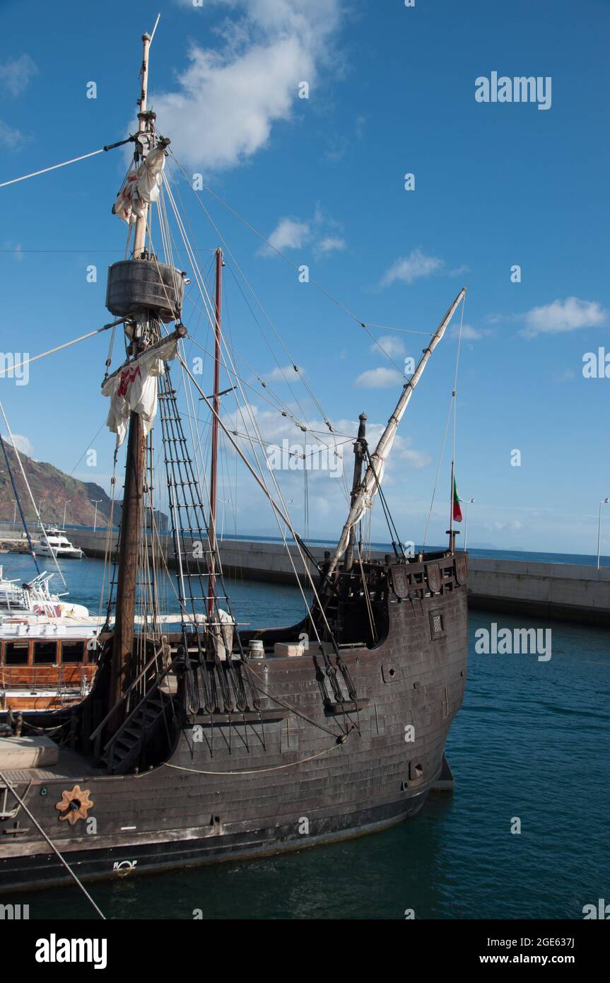 Santa Maria de Colombo, Replica of Columbus's Santa Maria, Marina ...