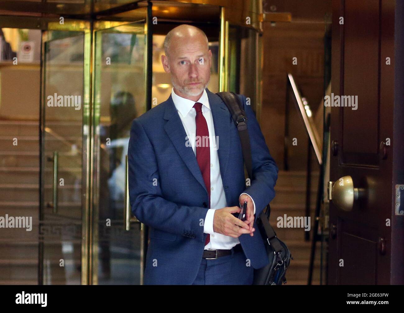 London, England, UK. 17th Aug, 2021. Shadow Asia Minister STEPHEN ...