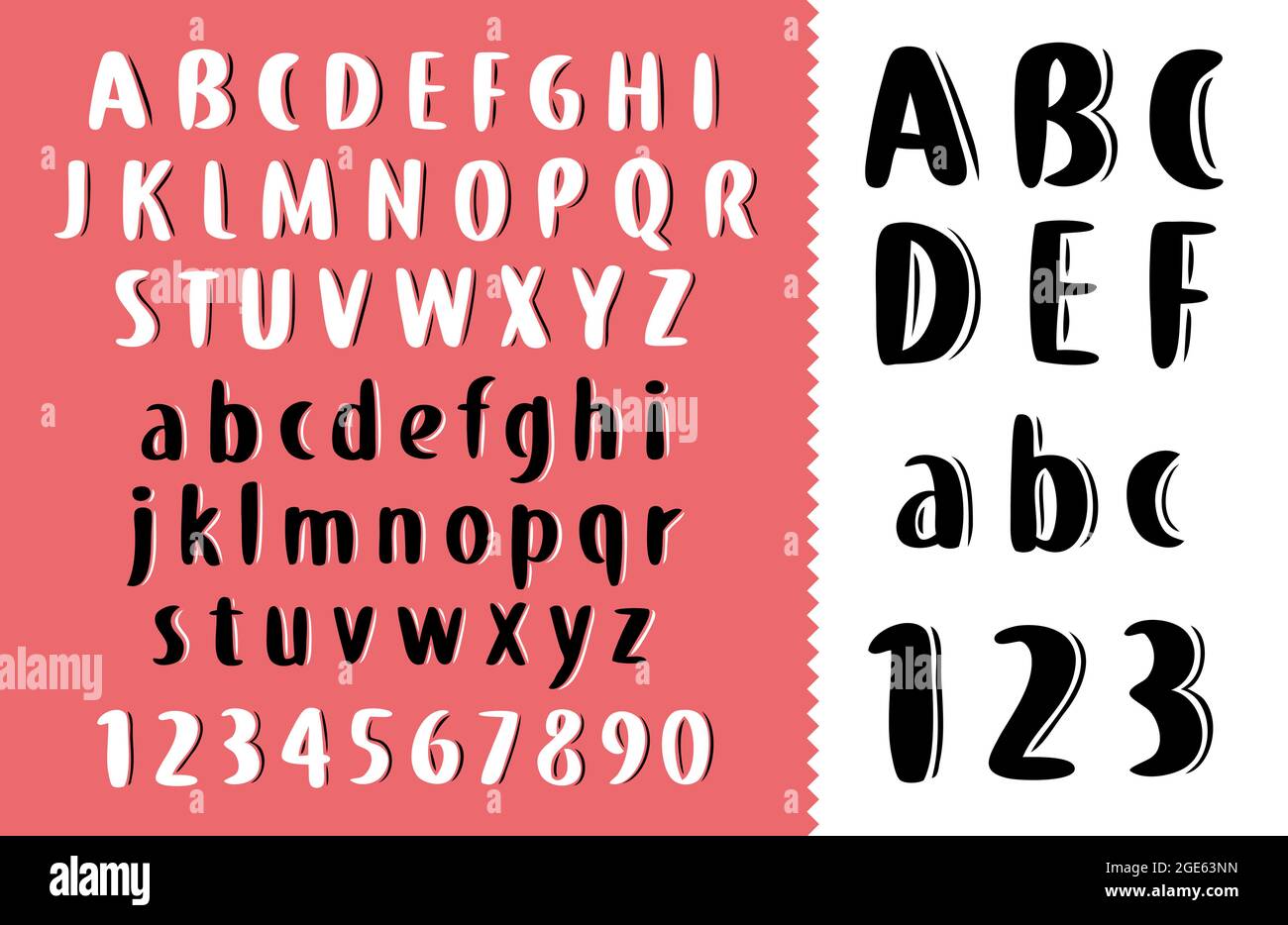 Collection typography lettering text Stock Vector Images - Alamy