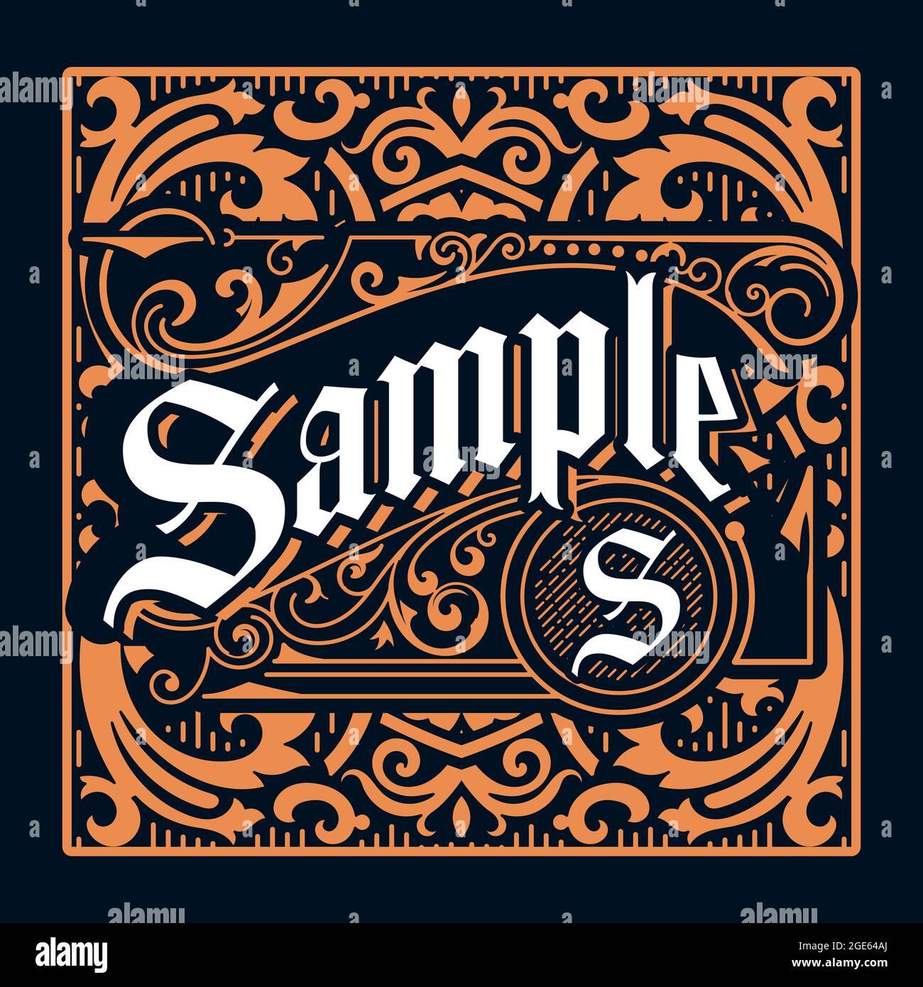 Western card with vintage style Stock Vector Image & Art - Alamy