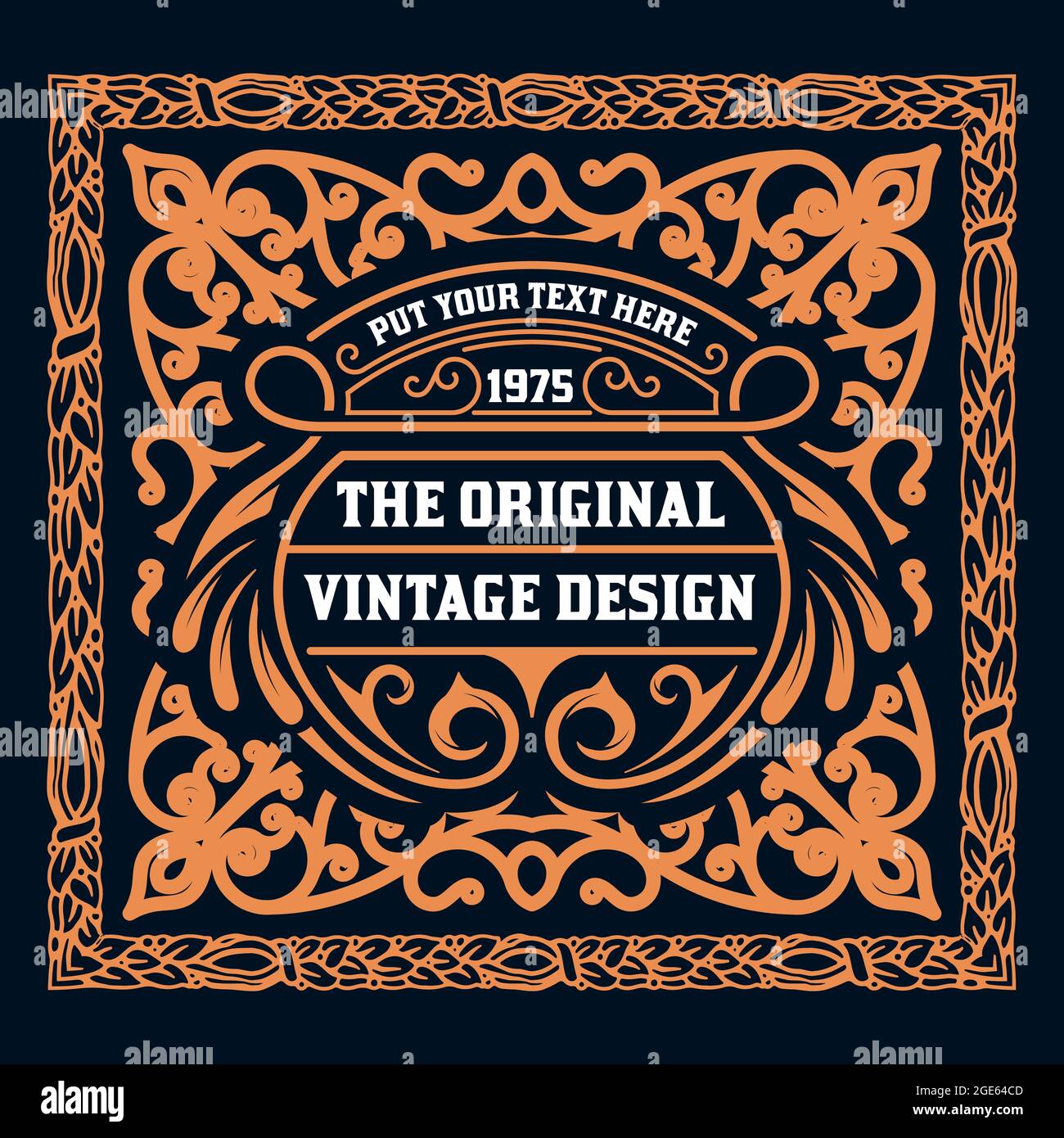 Western card with vintage style Stock Vector Image & Art - Alamy