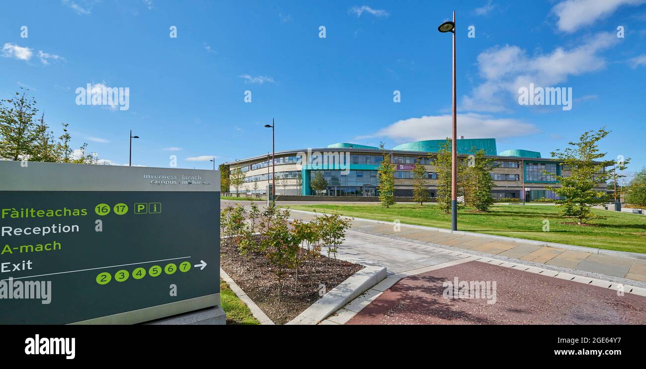 Inverness College Campus, Highland Scotland, UK Stock Photo - Alamy