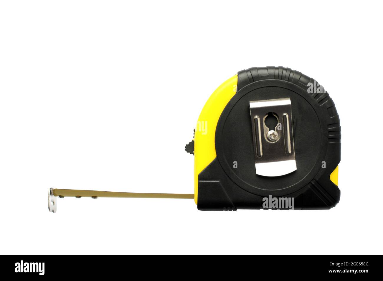 Tape measure on a white background. A useful building tool. Tape ...