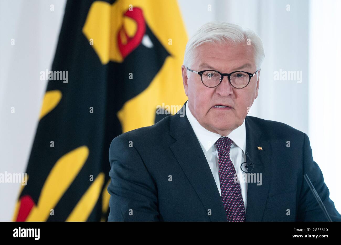 Berlin, Germany. 17th Aug, 2021. German President Frank-Walter ...