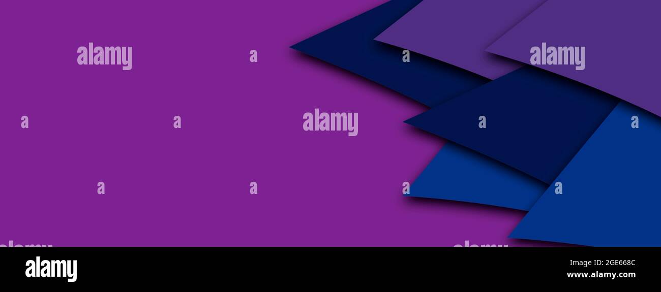 Abstract modern geometric banner concept. Beautiful layers background ...