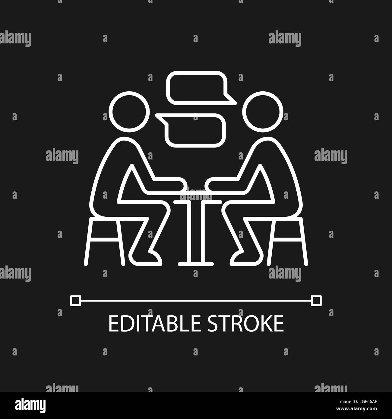 Interpersonal communication Black and White Stock Photos & Images - Alamy