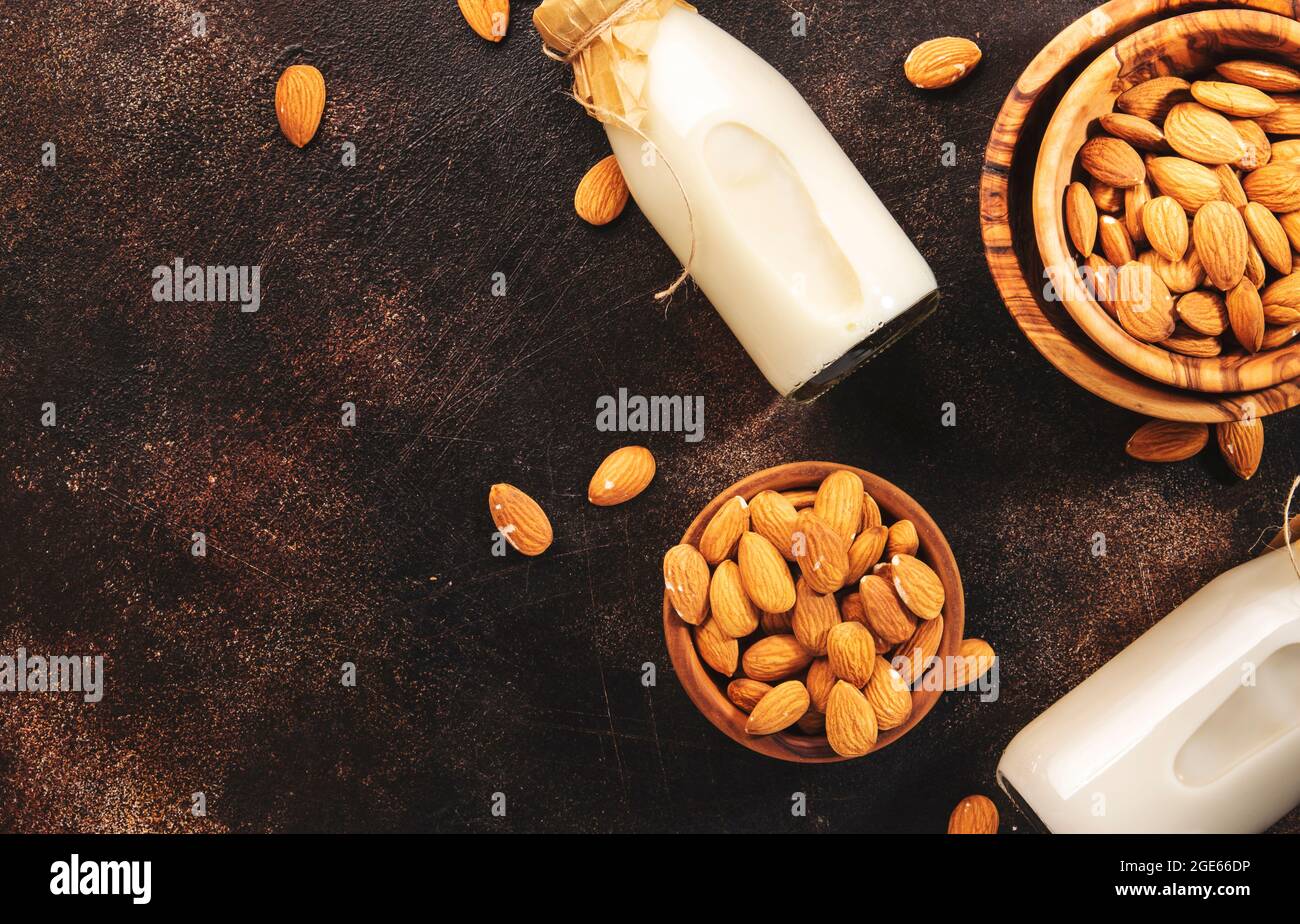 Almod milk hi-res stock photography and images - Alamy