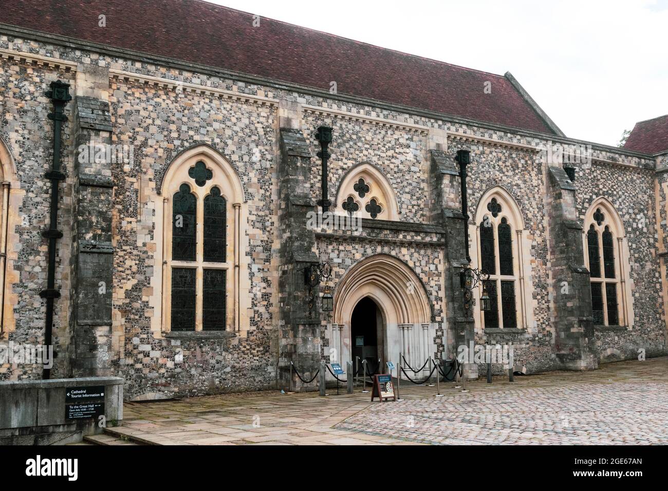 Winchester, United Kingdom, 10th August 2021:- Ancient Buildings Around ...