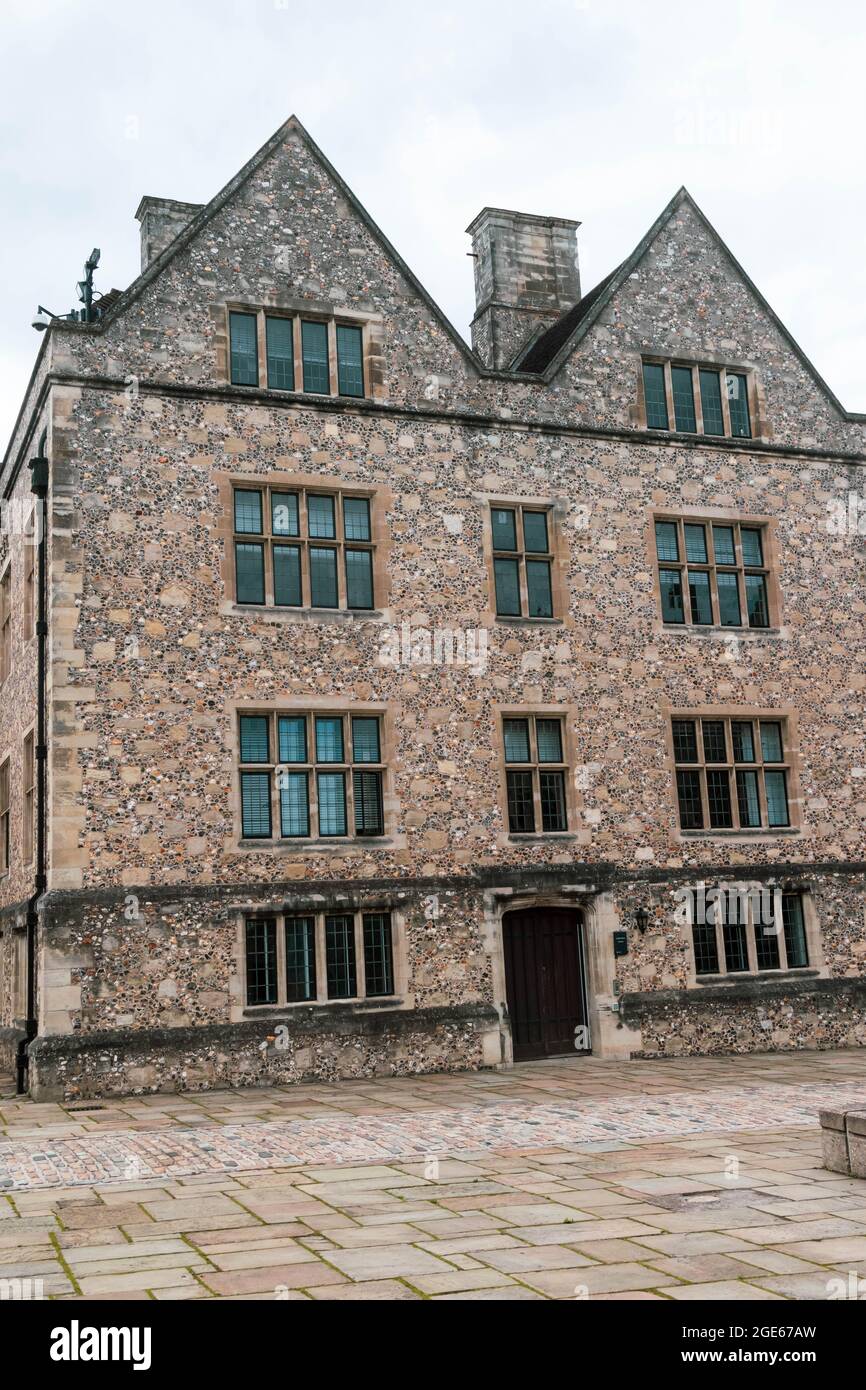 Winchester, United Kingdom, 10th August 2021:- Ancient Buildings Around ...