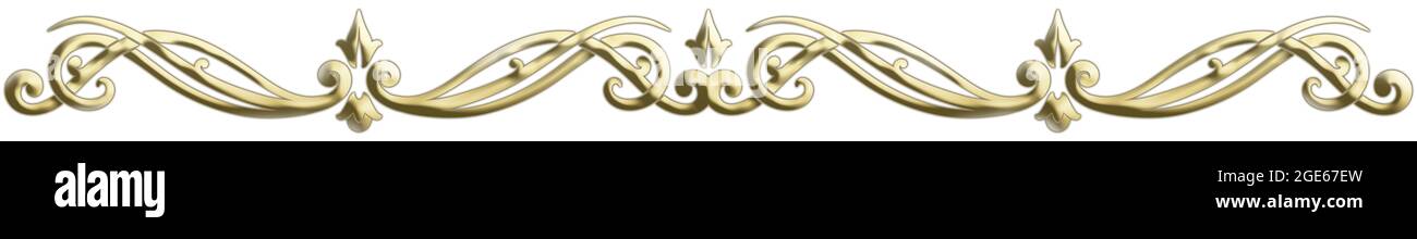 Art Deco style illustration with interlocking lines creating a golden ...