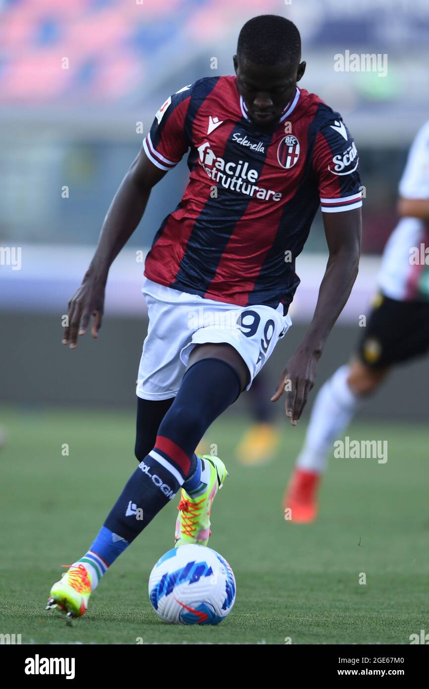 Musa Barrow (Bologna) during the Italian Tim Cup match between Bologna ...