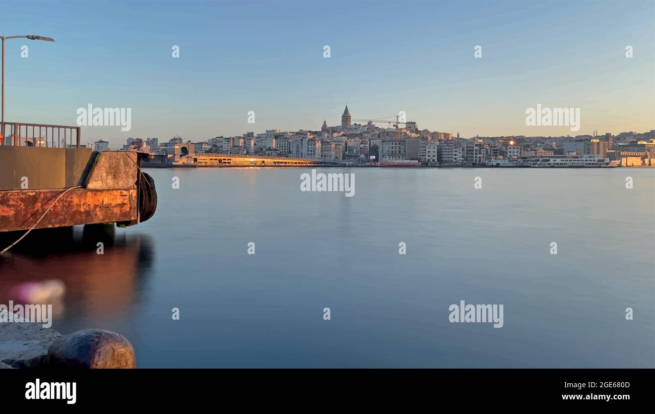 Old district mosque Stock Vector Images - Alamy