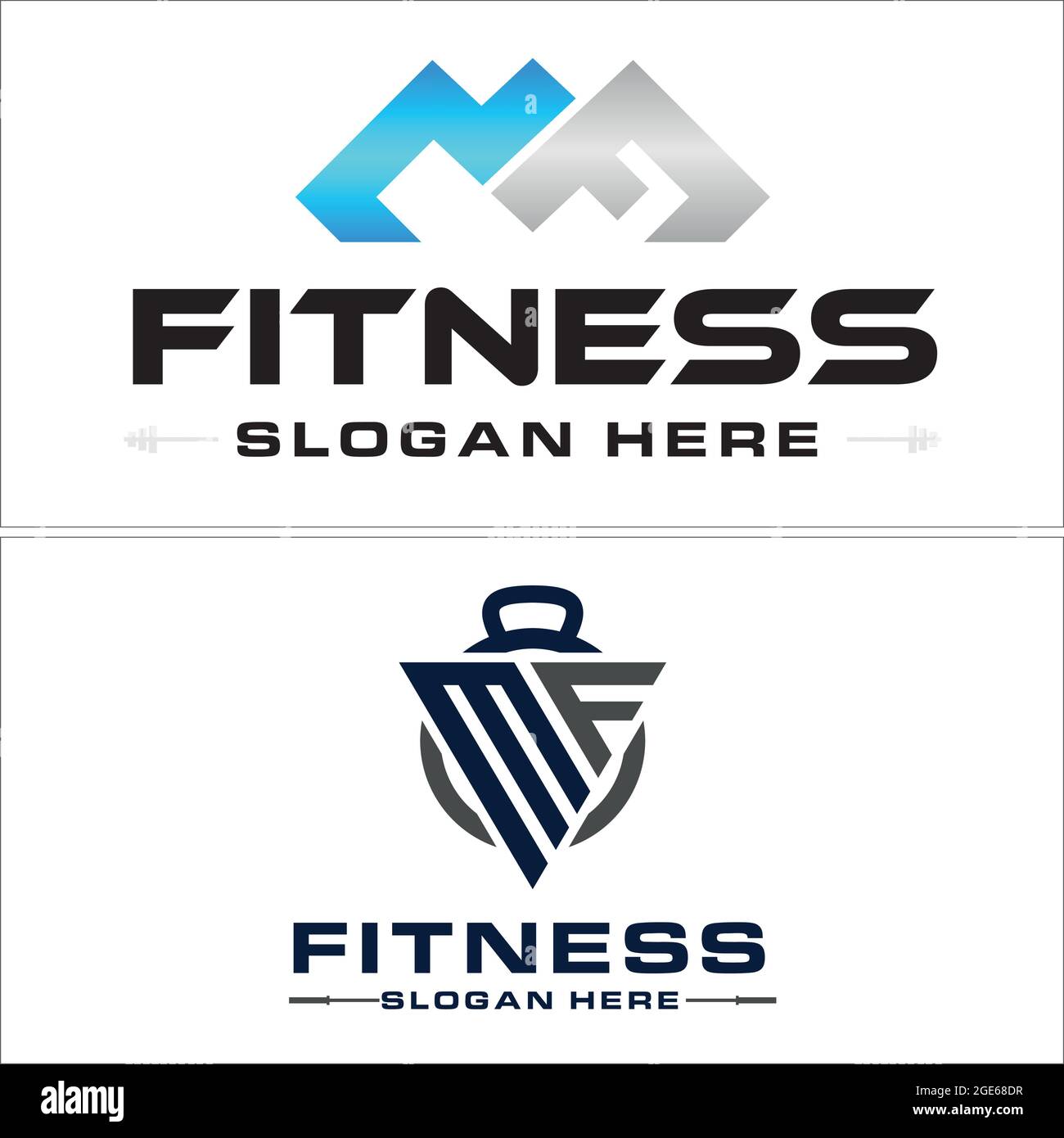 Dumbbell simple flat black Stock Vector Images - Alamy