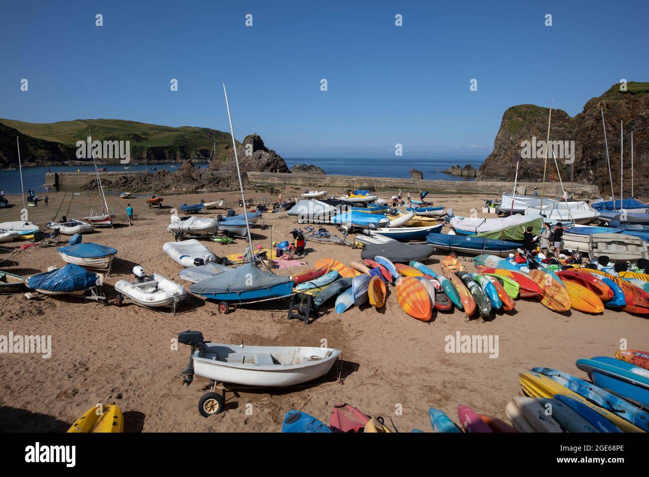 Hope Cove Devon Village High Resolution Stock Photography and Images ...