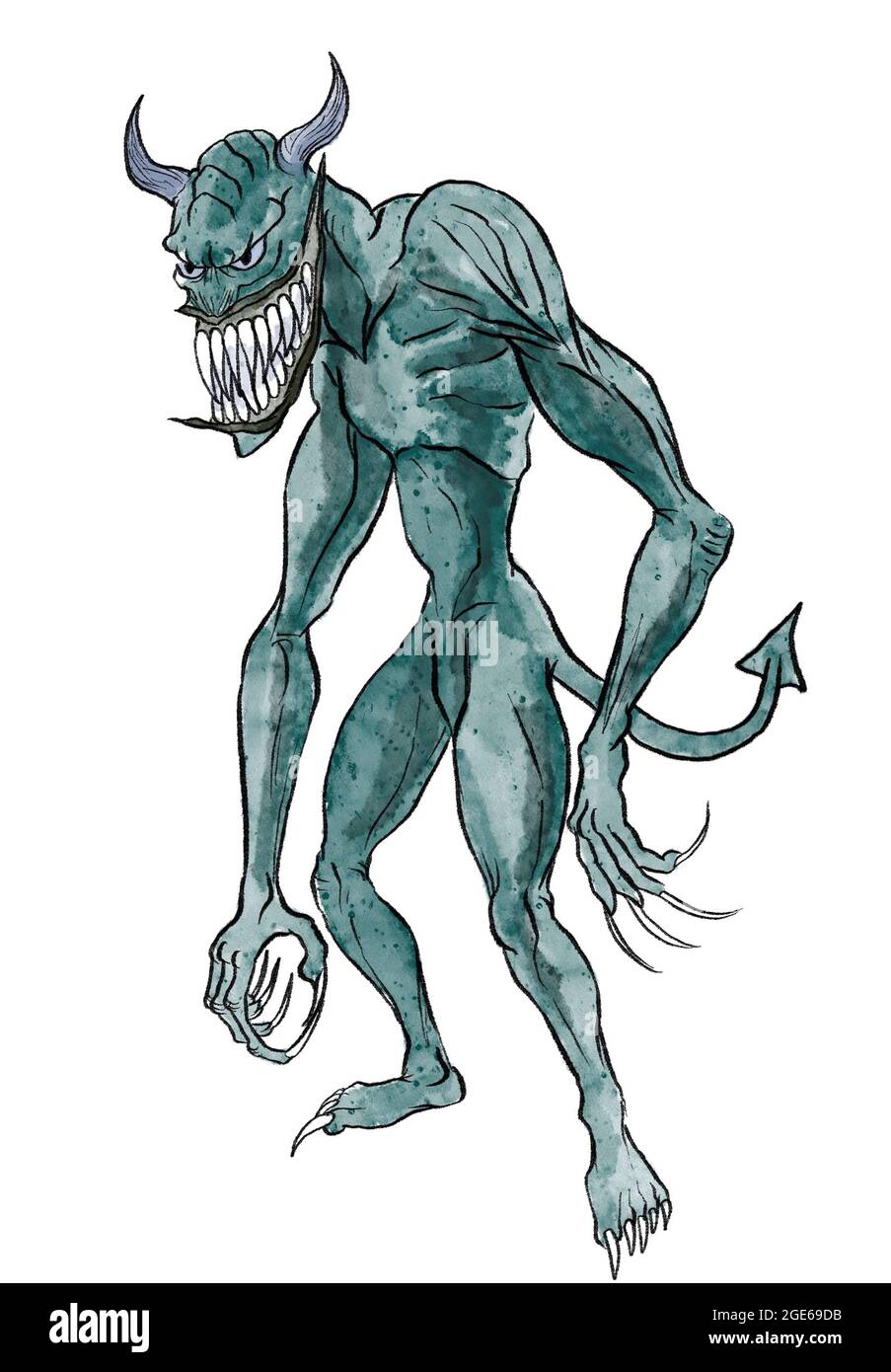 Decorative demon Cut Out Stock Images & Pictures - Alamy