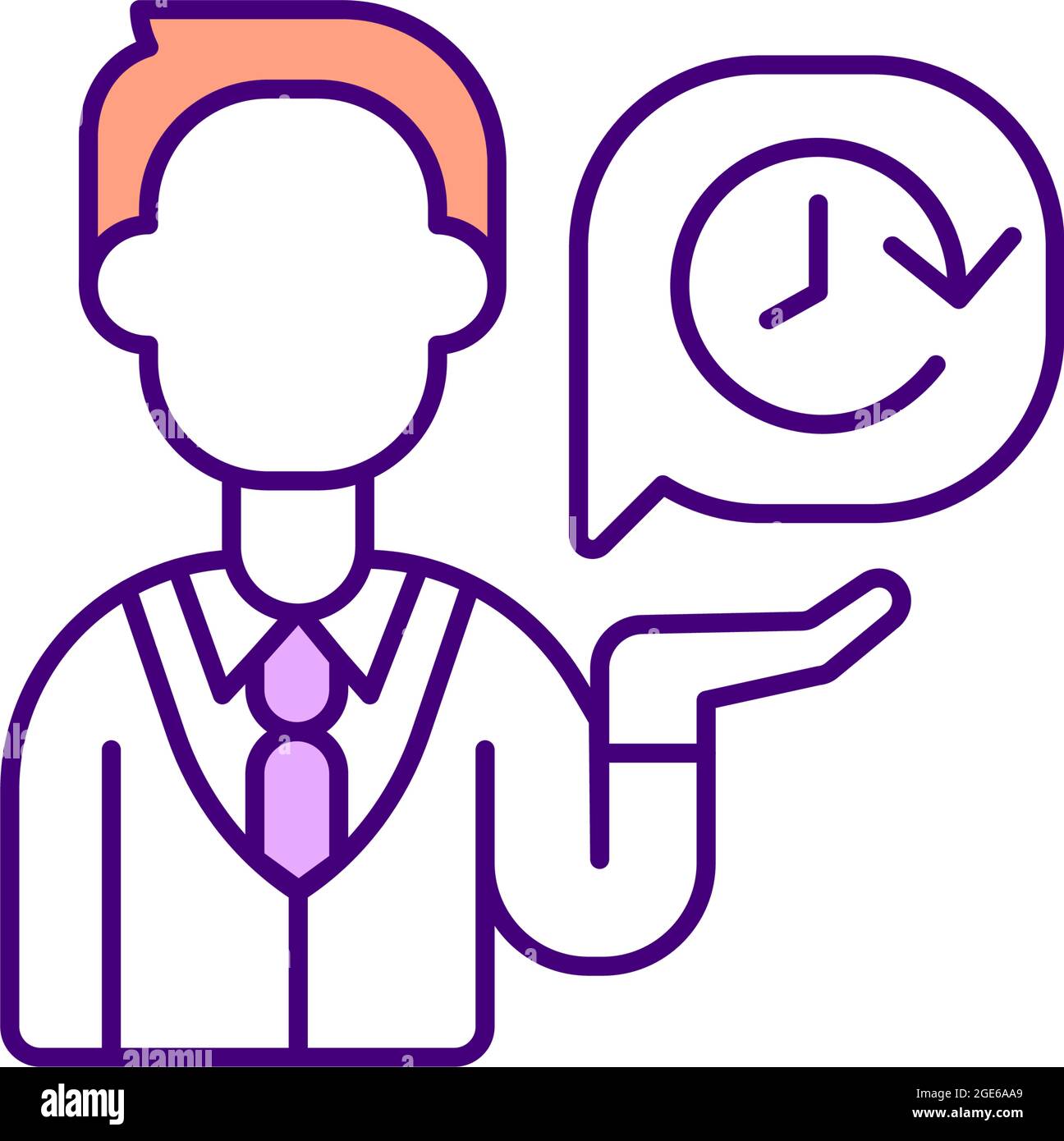 Rude service puts customers off RGB color icon Stock Vector Image & Art ...