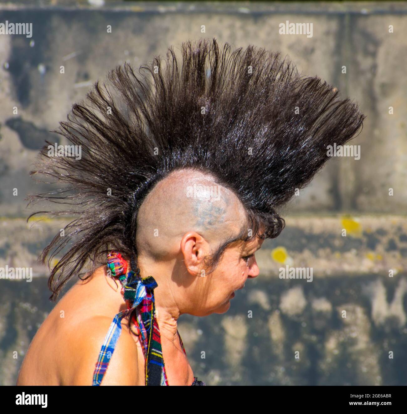 Mohican lady with mohican hi-res stock photography and images - Alamy