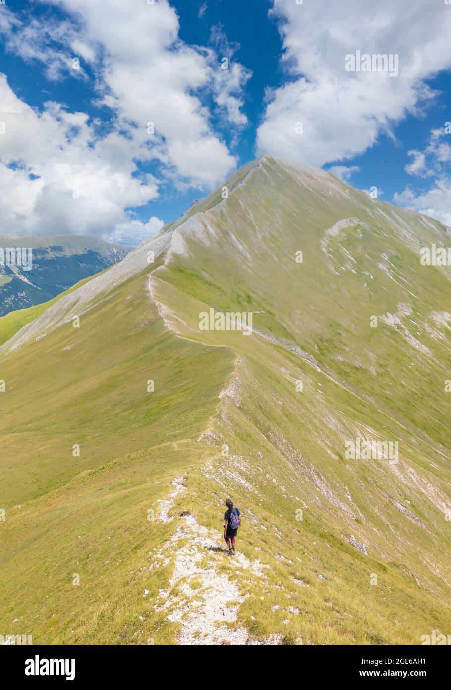 Monte Priora in Montefortino (Italy) - The landscape summit of Mount ...