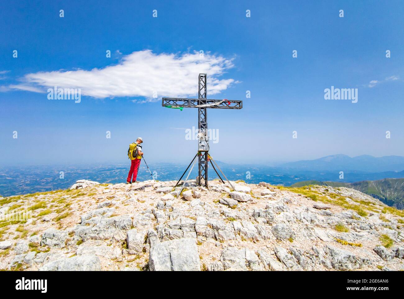 Monte Priora in Montefortino (Italy) - The landscape summit of Mount ...