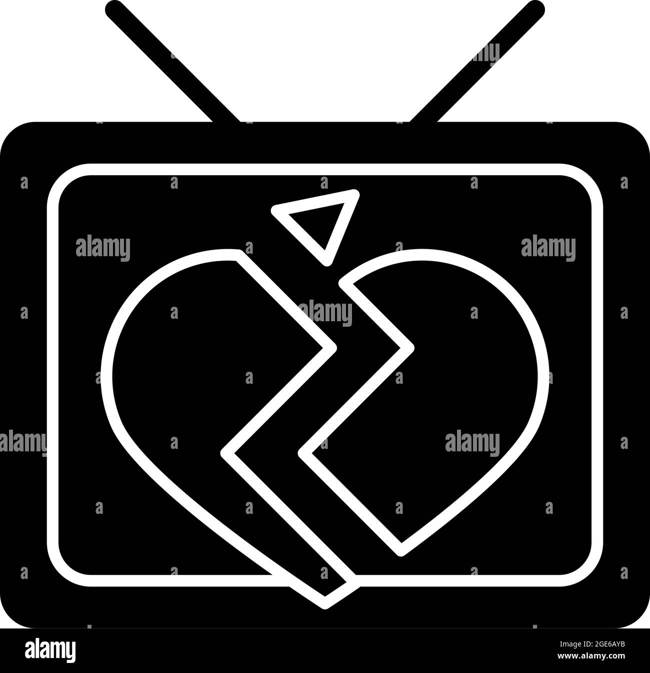 Soap opera black glyph icon Stock Vector Image & Art - Alamy