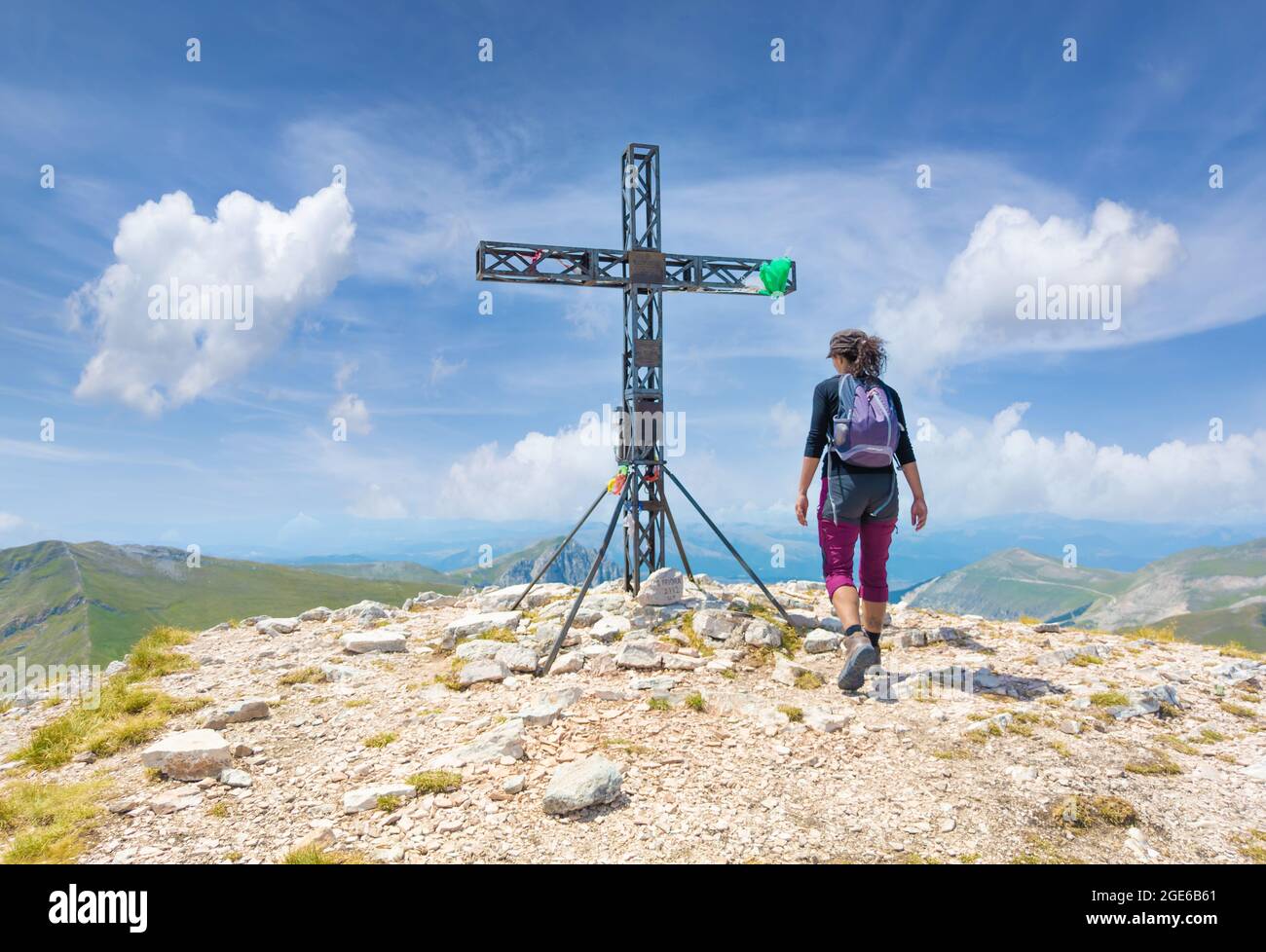 Monte Priora in Montefortino (Italy) - The landscape summit of Mount ...