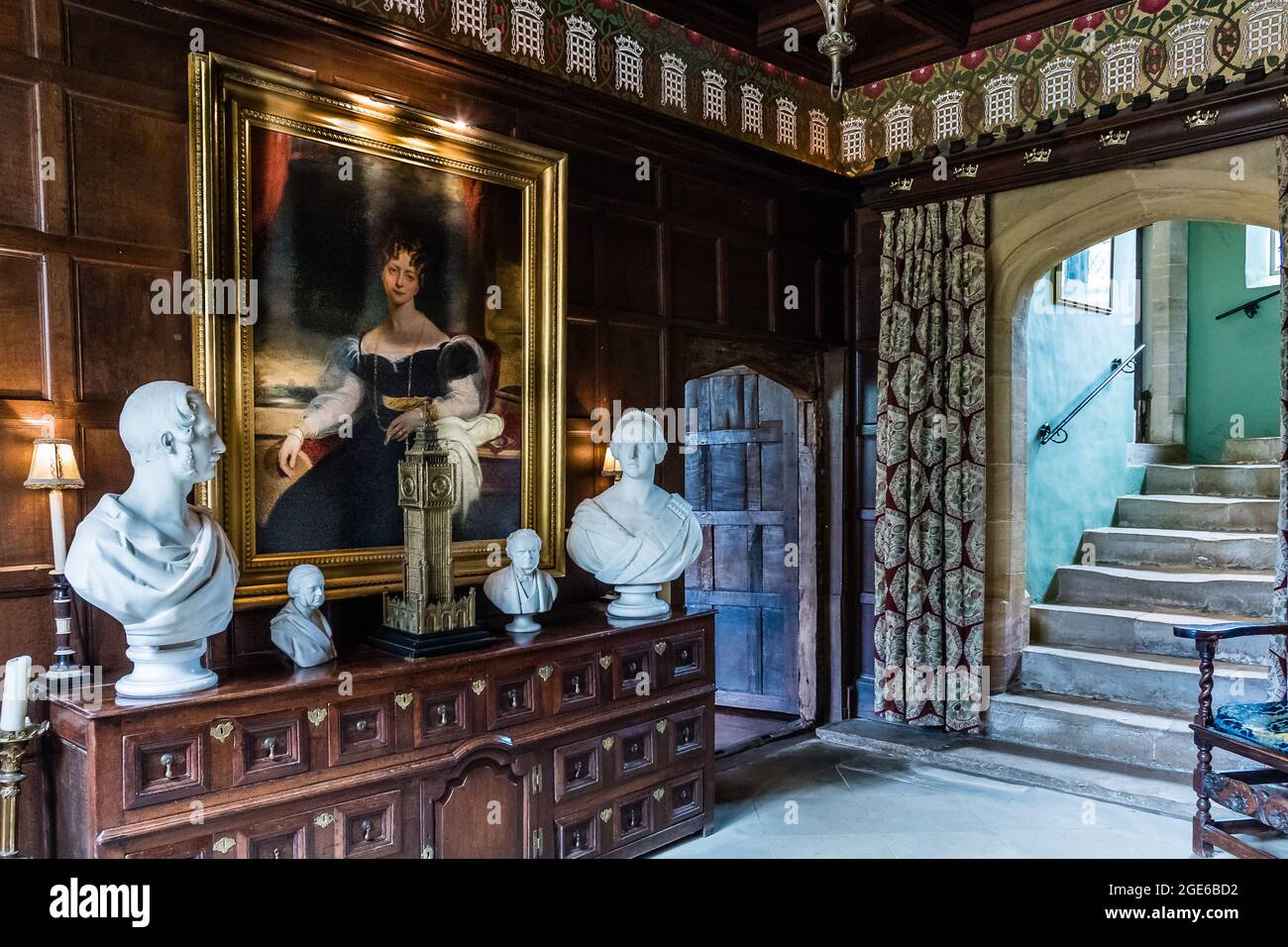 Athelhampton House and Gardens, a fine Mansion in Dorset Stock Photo ...