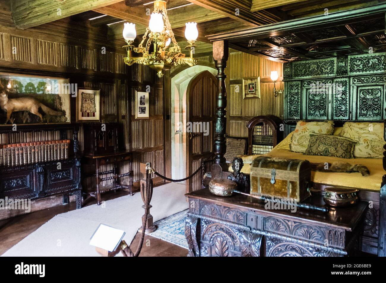 Athelhampton House and Gardens, a fine Mansion in Dorset Stock Photo ...