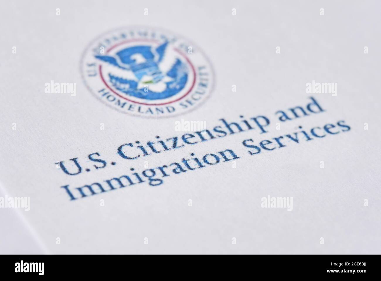 Tashkent, Uzbekistan - 13 August, 2021: United States Citizenship and ...