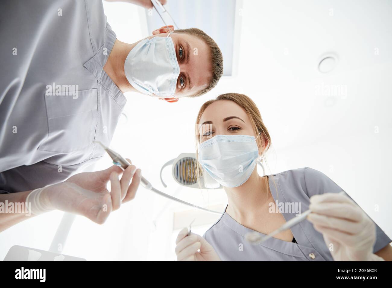 View inside of mouth dentist hi-res stock photography and images - Alamy