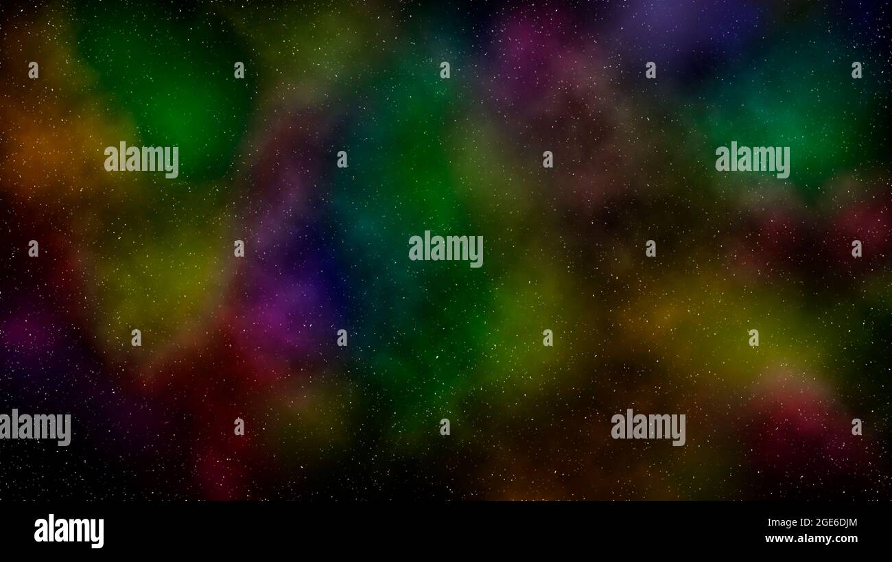 Abstract colorful constellation background. Galaxy wallpaper with stars ...