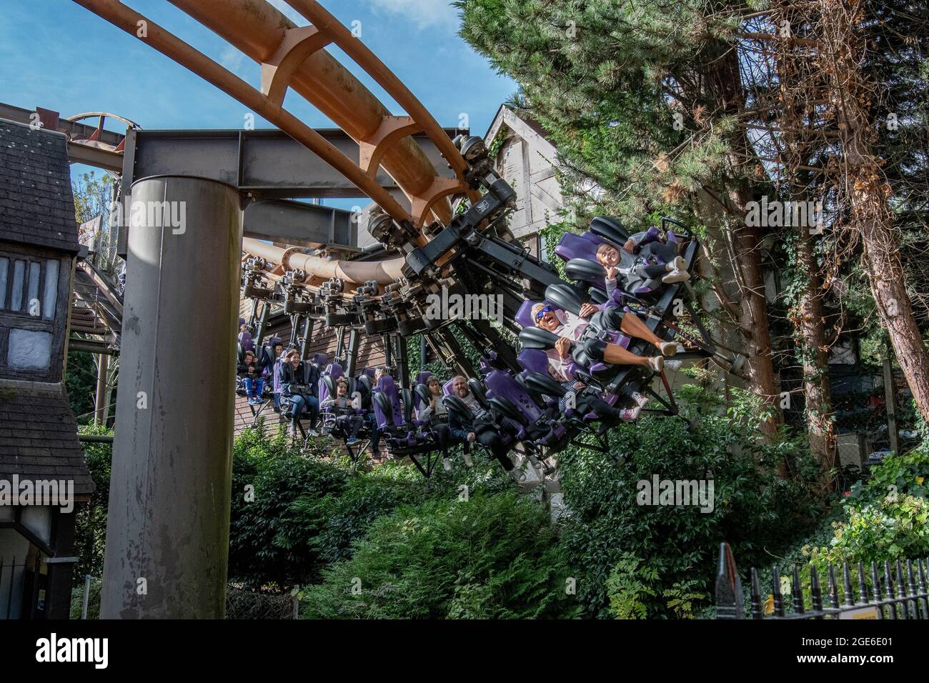 Chessington World of Adventure Theme Park Ride Series Inc Vampire ...