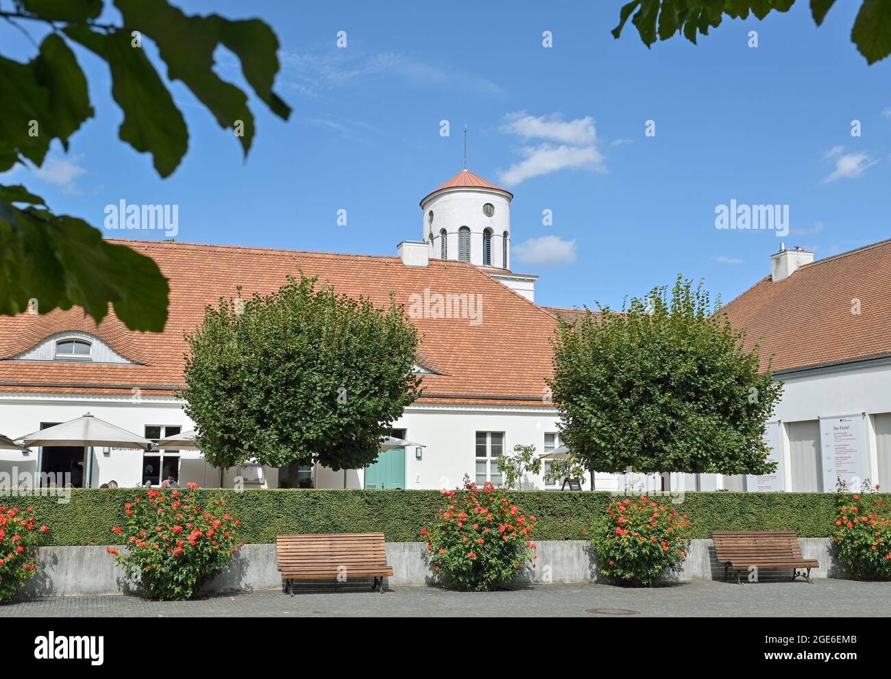 Neuhardenberg, Germany. 15th Aug, 2021. Flowers bloom in the garden of ...