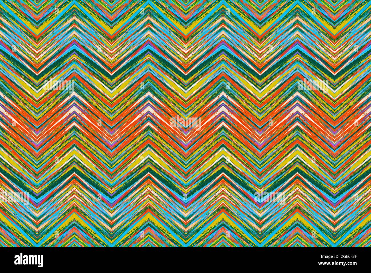 Colorful Abstract Chevron Background Stock Photo - Alamy