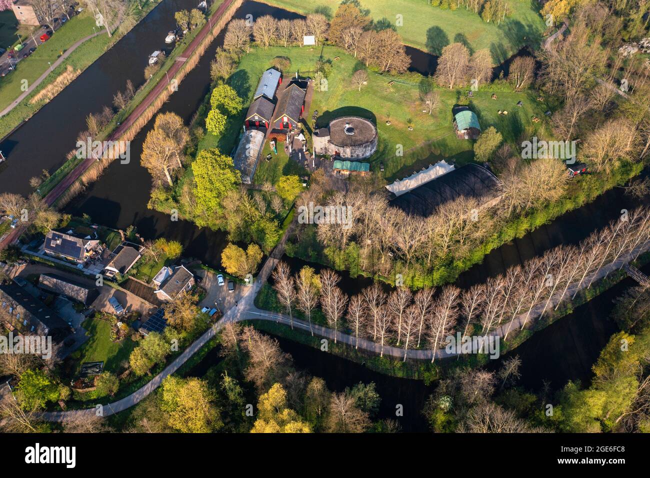 The Netherlands, Utrecht, Fort Aan de Klop, part of the New Dutch ...