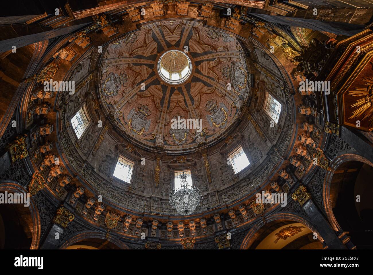Loyola, Spain - 14 August 2021: Interior views of the Sanctuary of ...