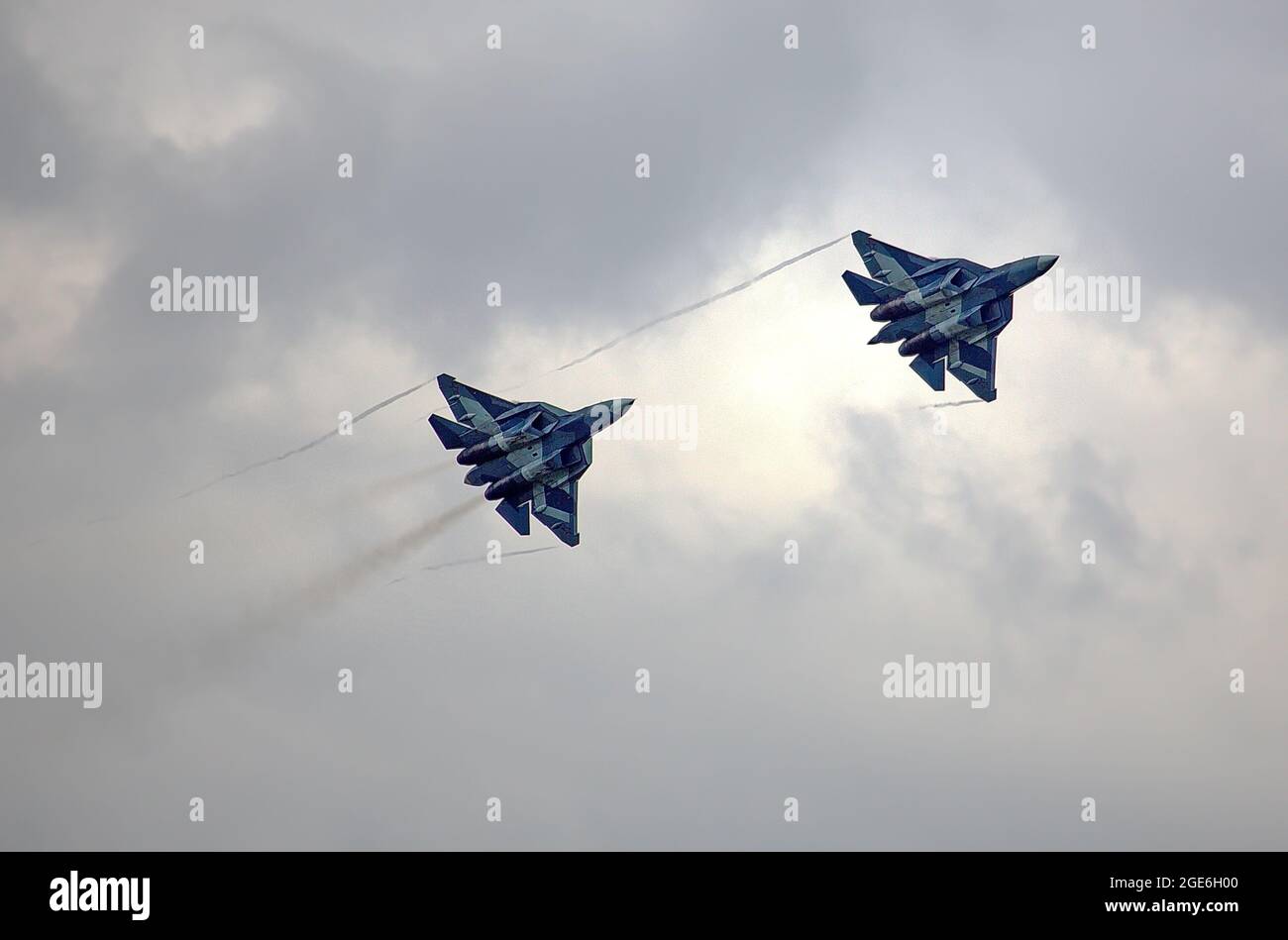 Sukhoi su 57 hi-res stock photography and images - Alamy