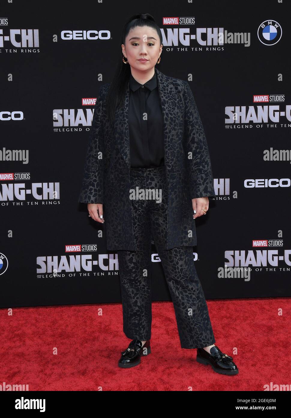 Sherry Cola arrives at Disney's SHANG-CHI AND THE LEGEND OF THE TEN ...