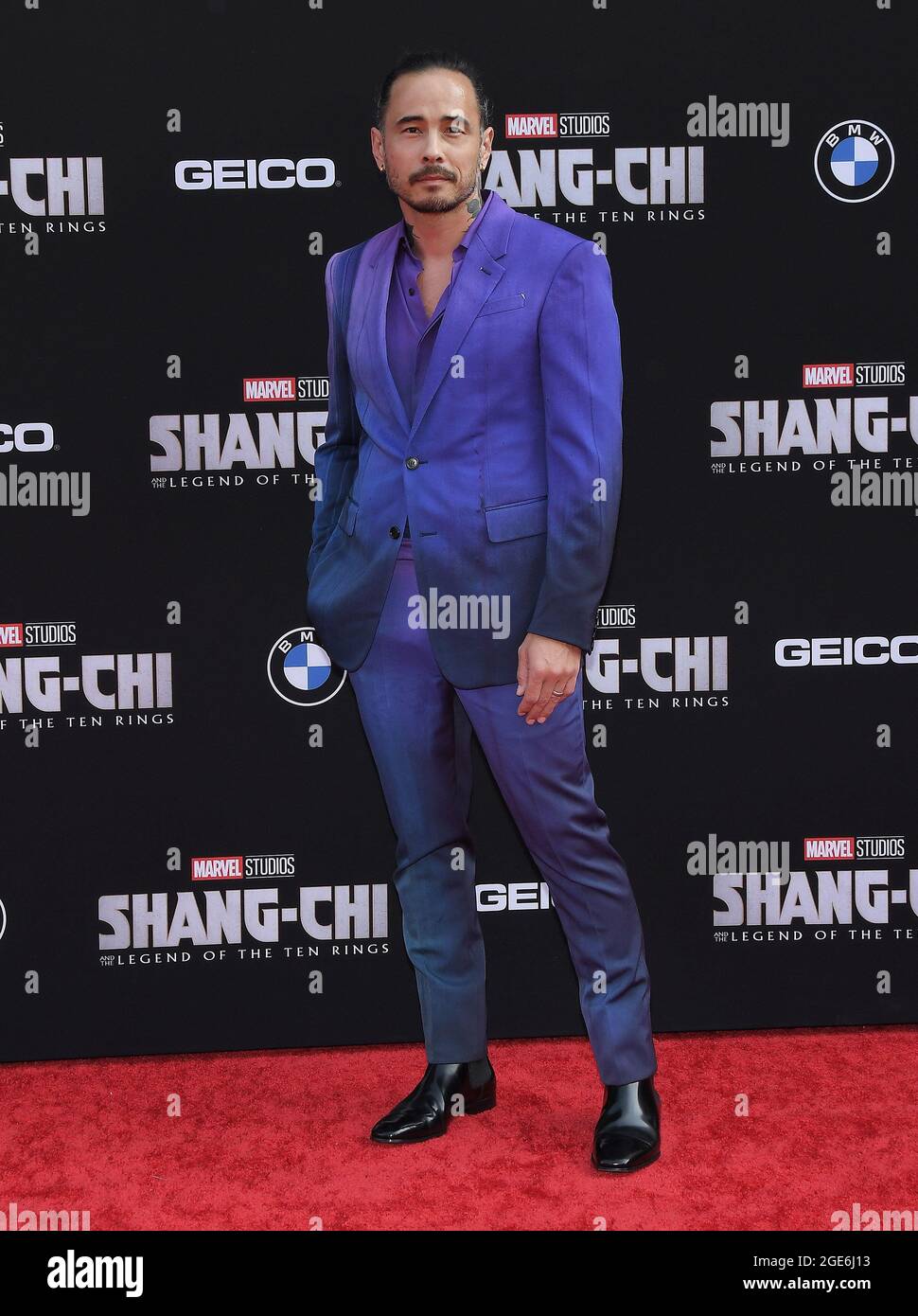 Dave Callaham arrives at Disney's SHANG-CHI AND THE LEGEND OF THE TEN ...