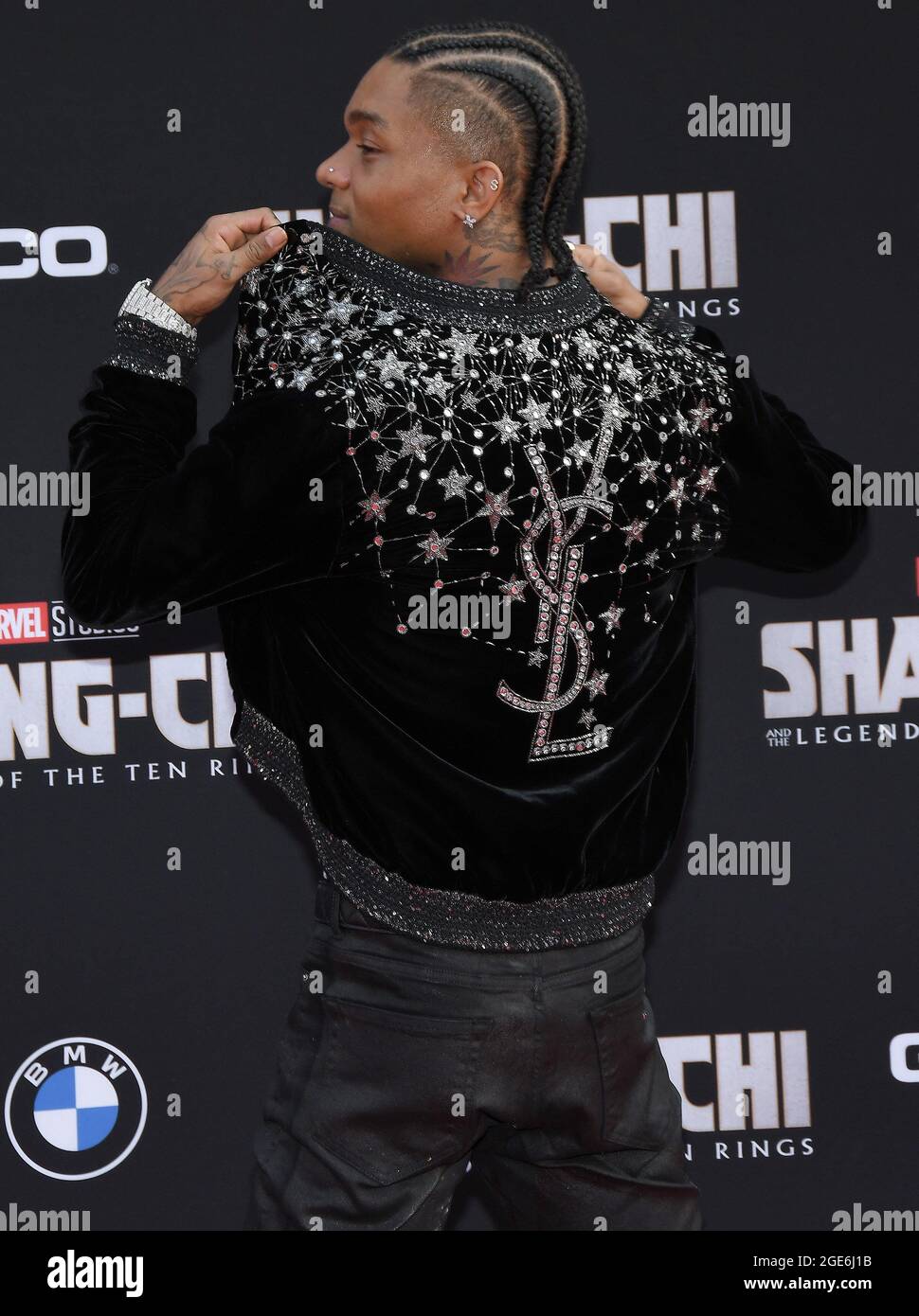 Swae Lee arrives at Disney's SHANG-CHI AND THE LEGEND OF THE TEN RINGS ...