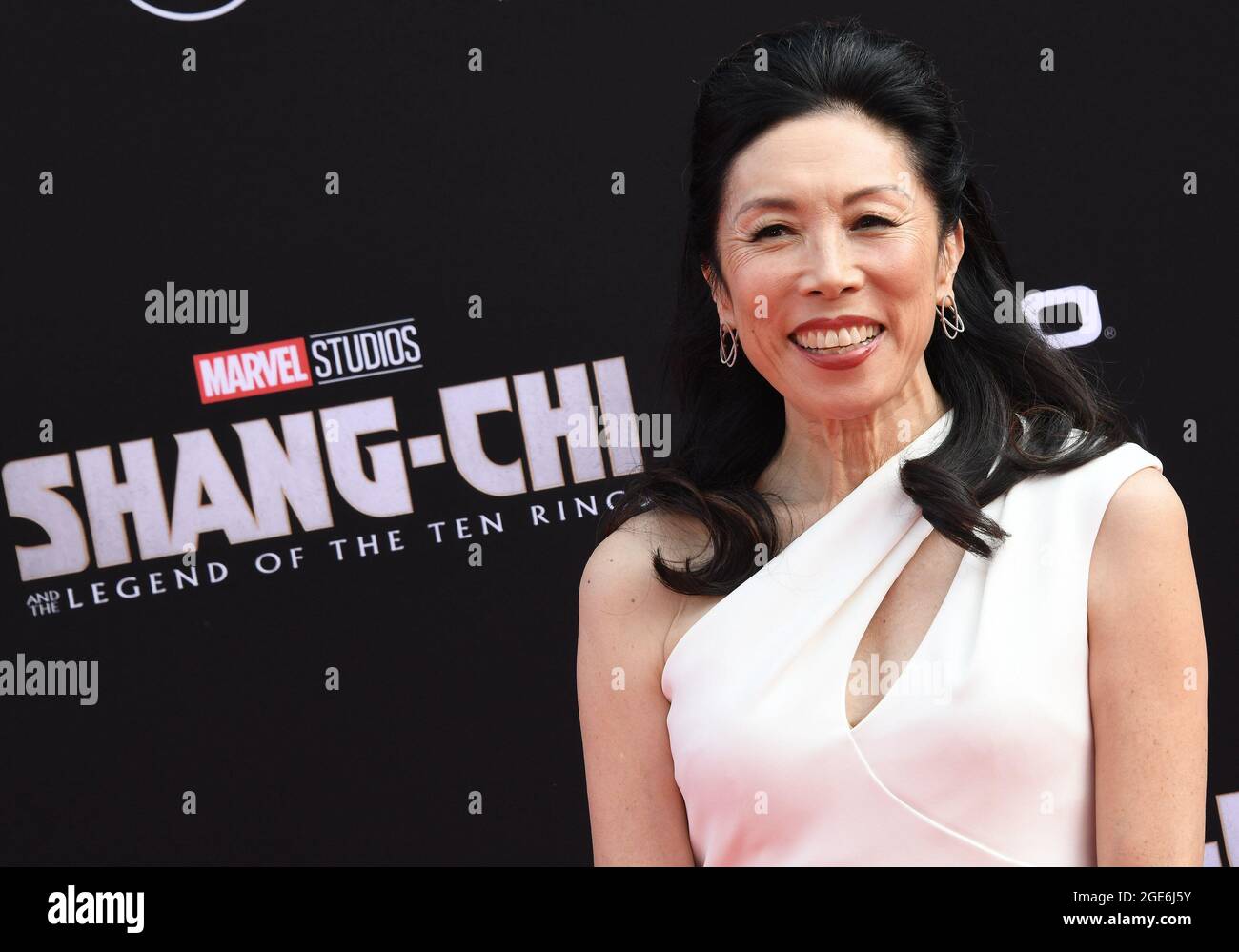 Jodi Long arrives at Disney's SHANG-CHI AND THE LEGEND OF THE TEN RINGS Premiere held at the El ...