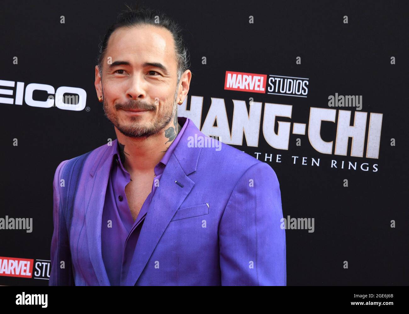 Dave Callaham arrives at Disney's SHANG-CHI AND THE LEGEND OF THE TEN ...