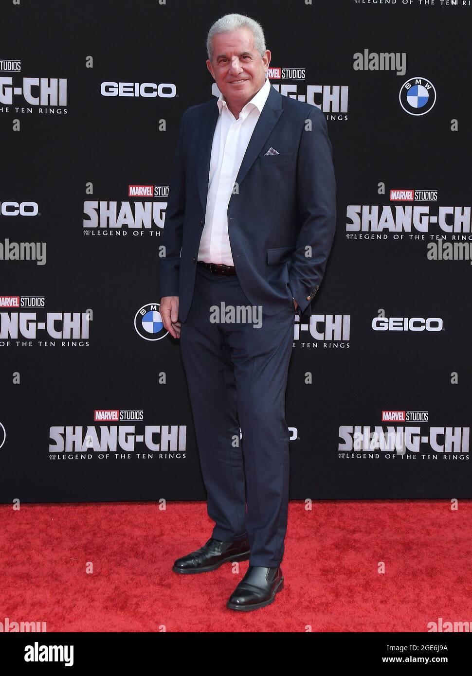 Charles Newirth arrives at Disney's SHANG-CHI AND THE LEGEND OF THE TEN ...
