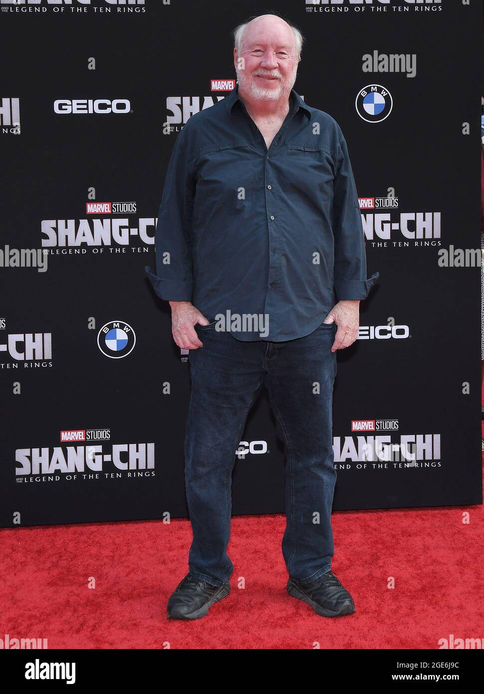 Steve Englehart arrives at Disney's SHANG-CHI AND THE LEGEND OF THE TEN ...