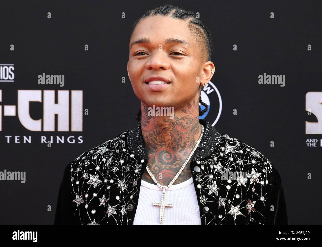 Swae Lee arrives at Disney's SHANG-CHI AND THE LEGEND OF THE TEN RINGS ...