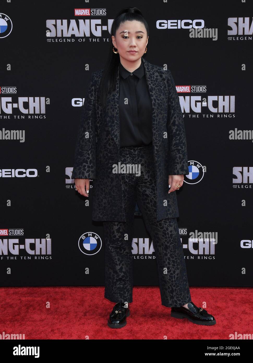 Sherry Cola arrives at Disney's SHANG-CHI AND THE LEGEND OF THE TEN ...