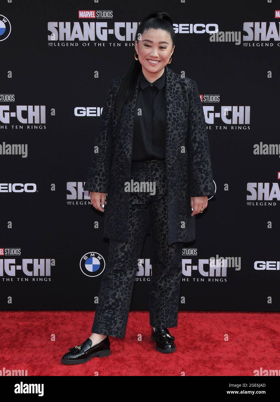 Sherry Cola arrives at Disney's SHANG-CHI AND THE LEGEND OF THE TEN ...